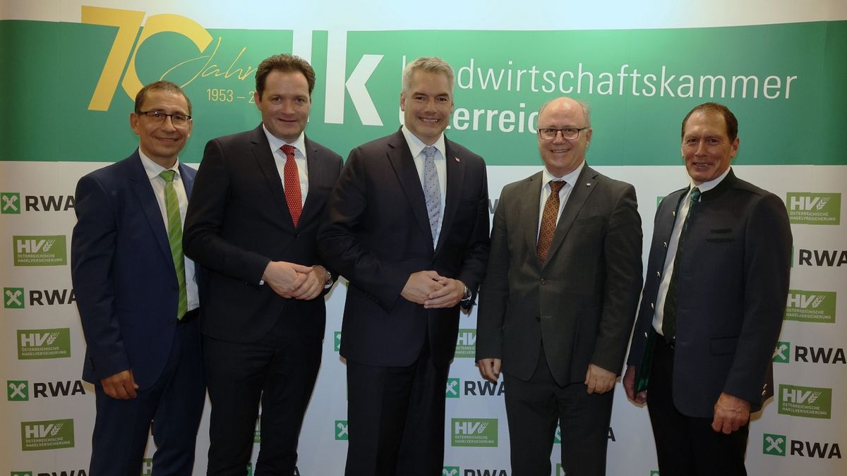 Landwirtschaftskammer Österreich feierte 70 Jahr-Vereins-Jubiläum